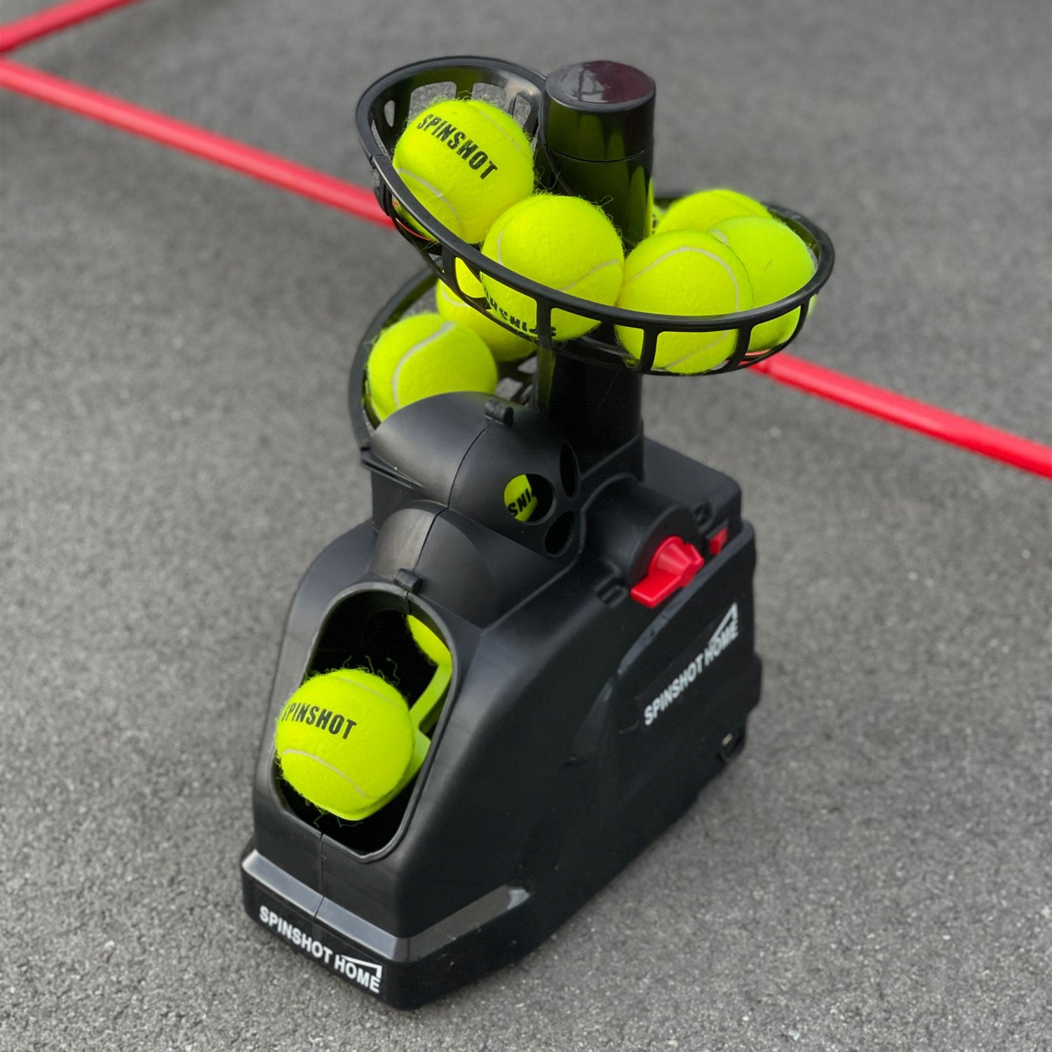 Spinshot Home Tennis Ball Machine – Spinshot Germany